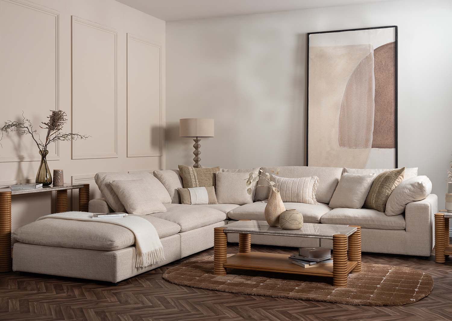 Zachary Corner Sofa Group - TR Hayes