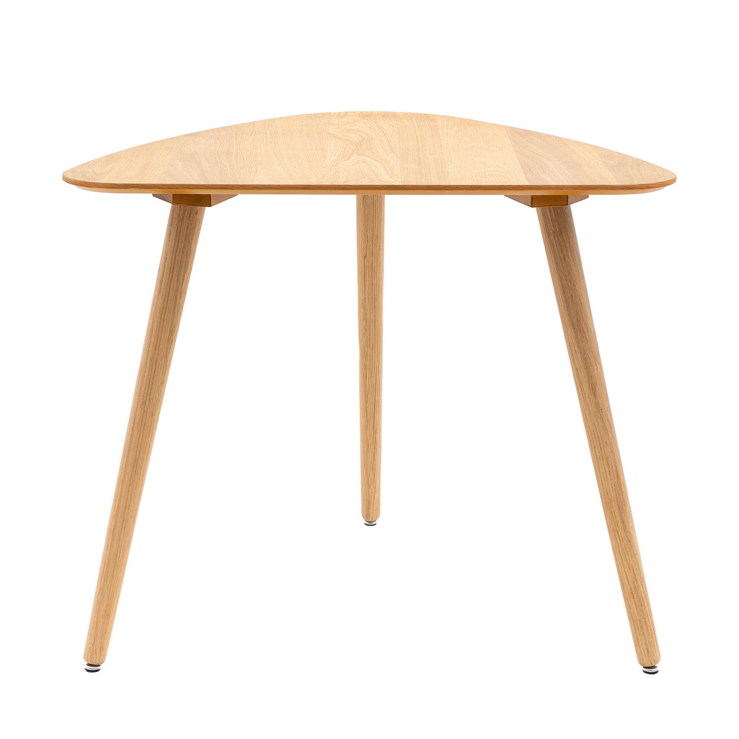 Hertford Small Triangular Dining Table in Natural Oak - TR Hayes
