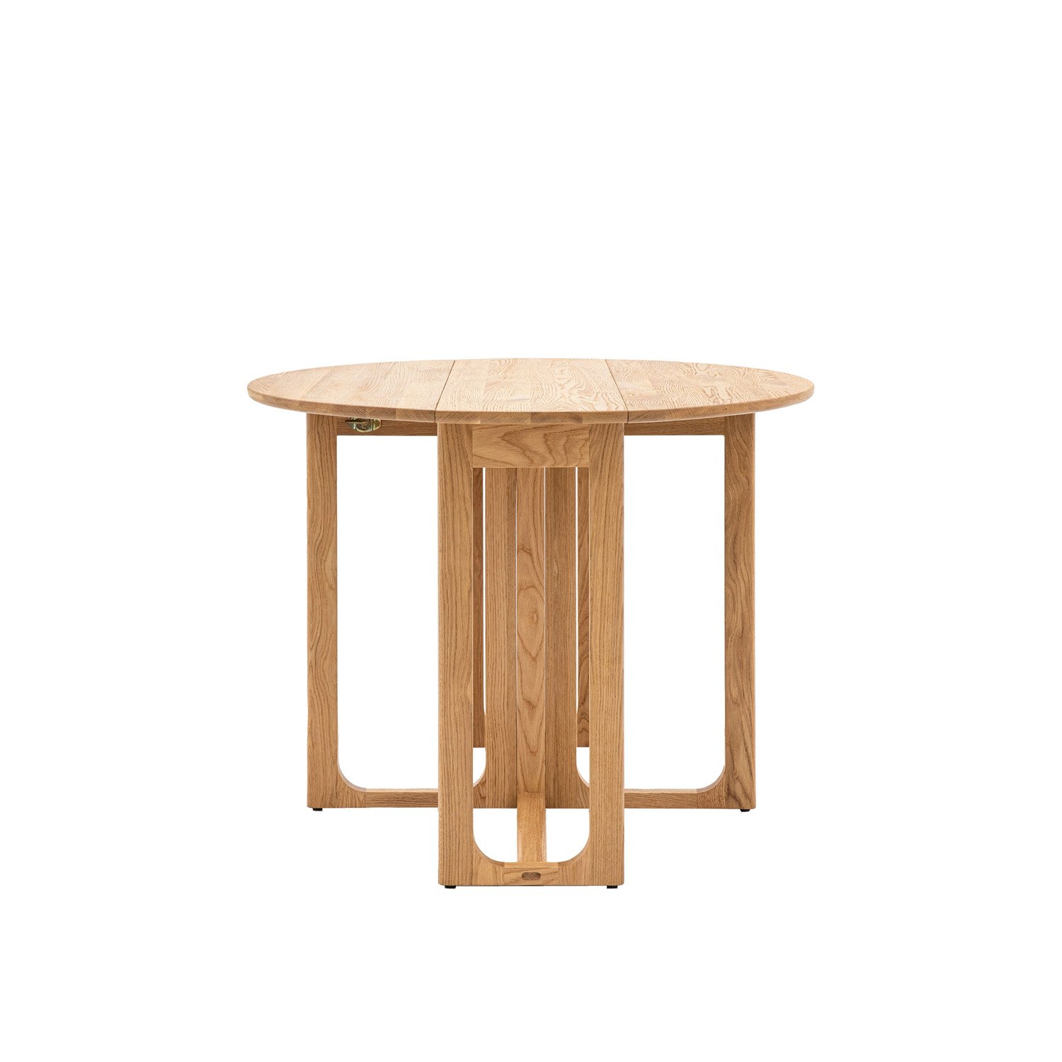 Cadoc Natural Oak Folding Dining Table - TR Hayes
