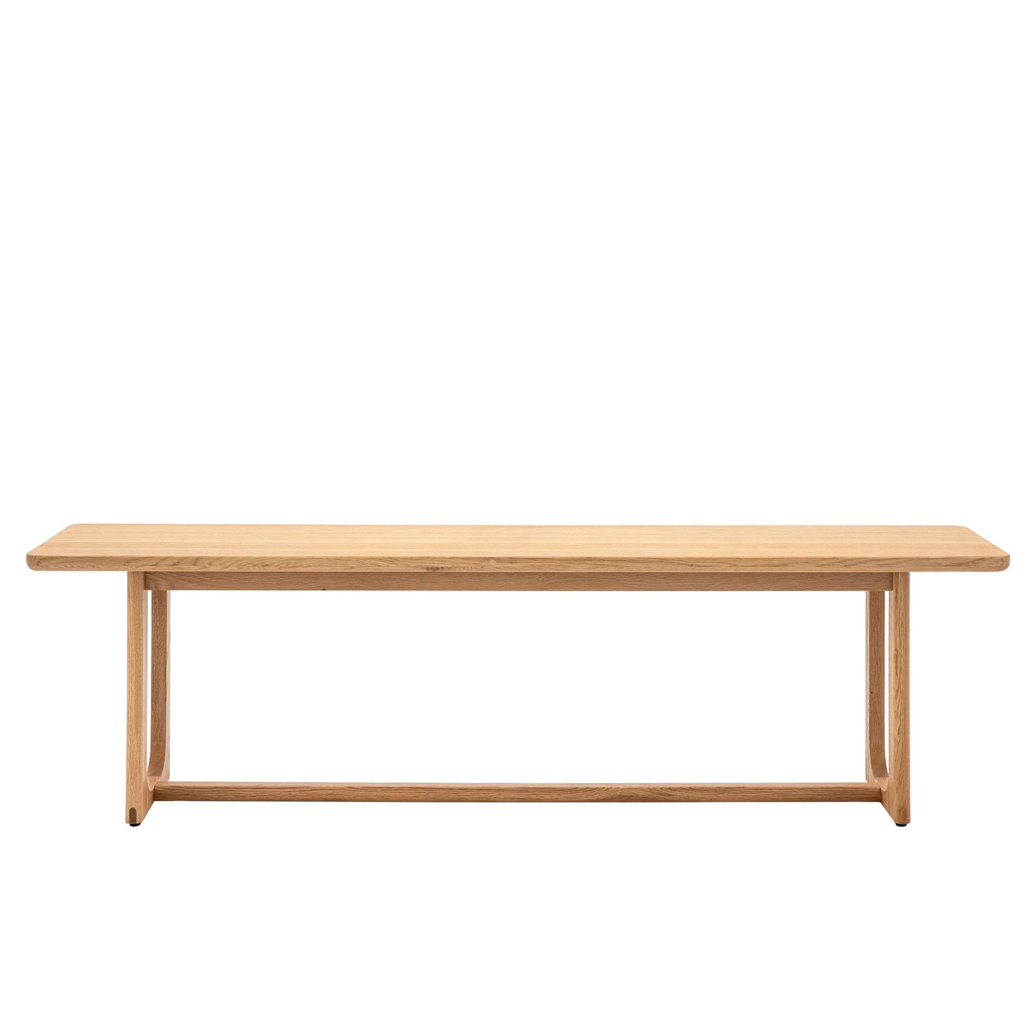 Cadoc Natural Oak Dining Bench - TR Hayes