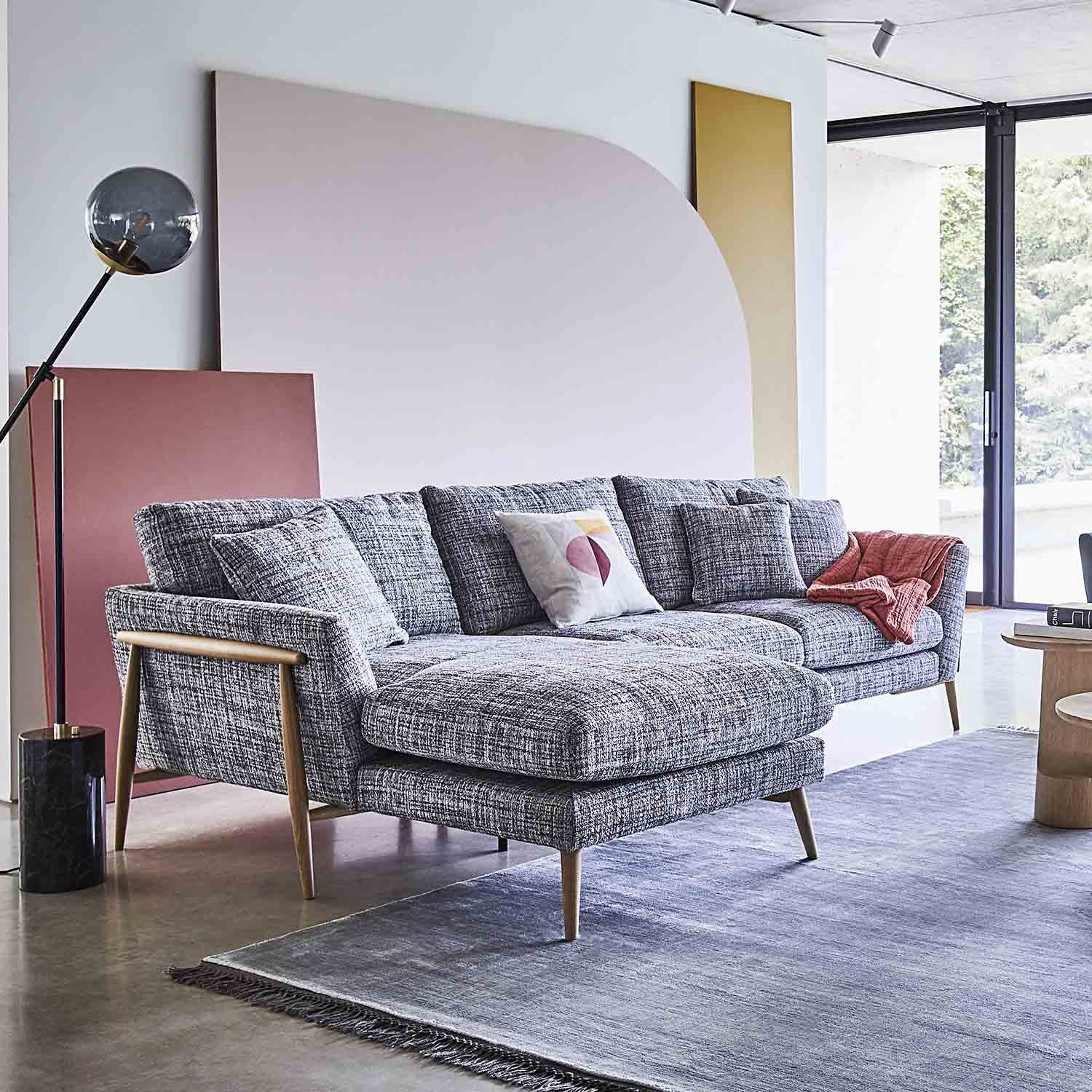 Ercol Forli Corner Chaise Sofa - TR Hayes