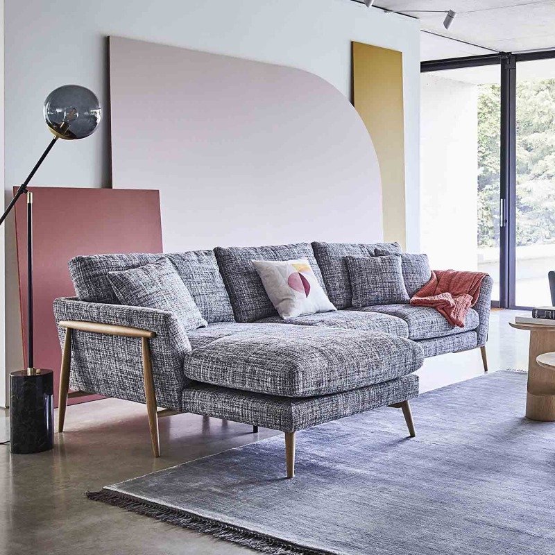 Ercol Forli Corner Chaise Sofa - TR Hayes