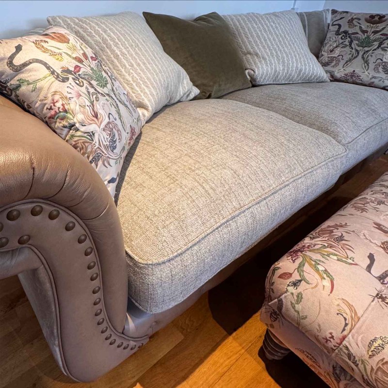 Clearance Arcadia 3 Seater Pillow Back Sofa - TR Hayes