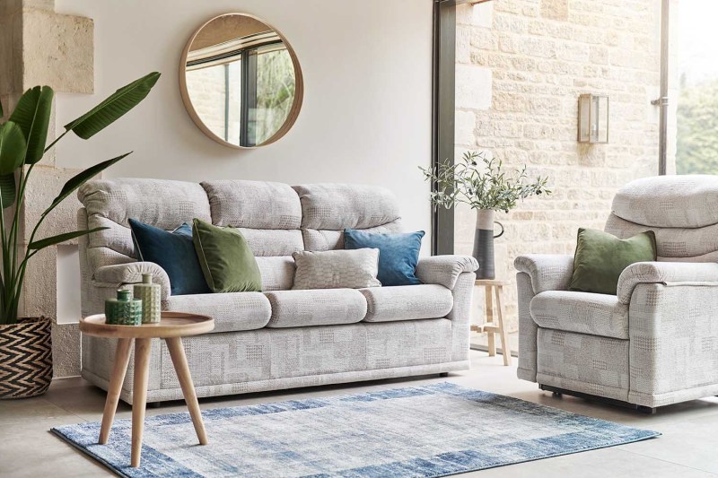 G Plan Malvern 3 Seater Sofa (2 Seat Cushions) - TR Hayes